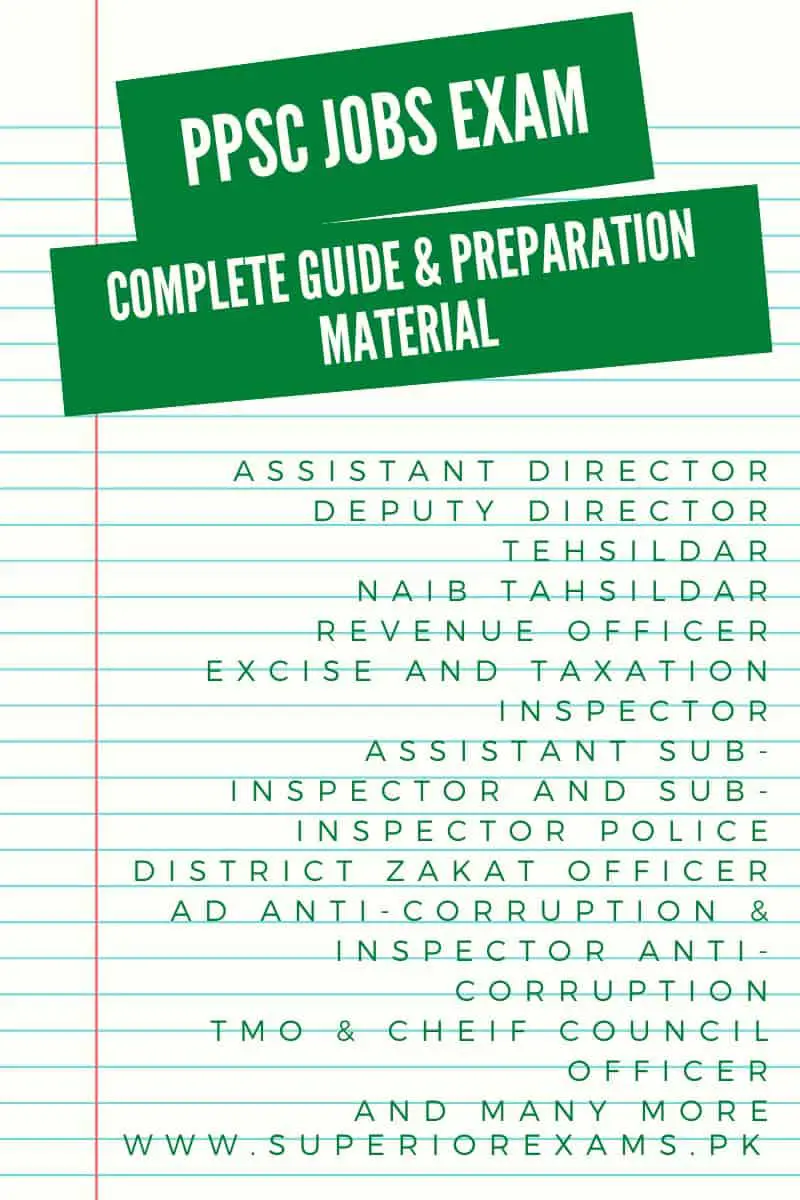 PPSC Jobs Exam Complete Guide With Preparation Material